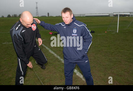 Soccer - FA Respect Barrier Launch - Holgate Sports College Stock Photo ...