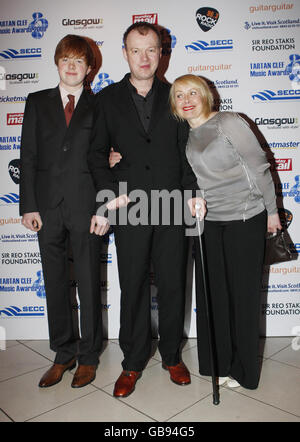 Orange Juice band member Edwyn Collins with his wife Grace Maxwell and ...