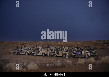 British Army Jackal Armoured Vehicle Stock Photo - Alamy