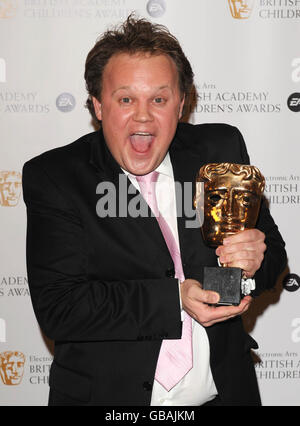 Children's TV presenter Justin Fletcher attends at the European ...