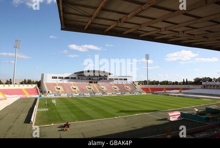 General view of the Ta' Qali Stadium, the National Football Stadium of ...