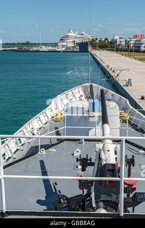 US Coast Guard Cutter Ingham located at Patriots Point Museum in ...
