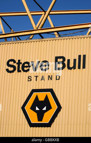 A general view of the Steve Bull Stand during the Premier League match ...