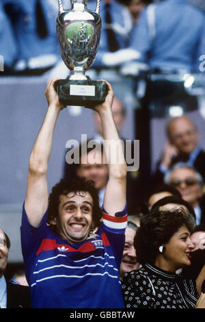Soccer - European Championships 1984 - Final - France v Spain Stock ...