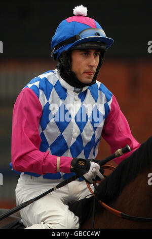 Horse Racing - Southwell Racecouse. Chris Catlin, Jockey Stock Photo ...