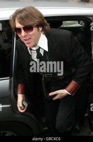 Jonathan Ross arriving to present his BBC Radio 2 show dressed in a ...