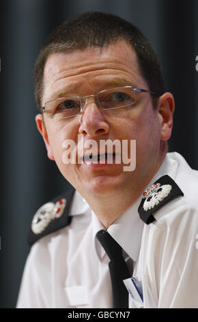 Hampshire Constabulary's new Chief Constable Alex Marshall at the force ...