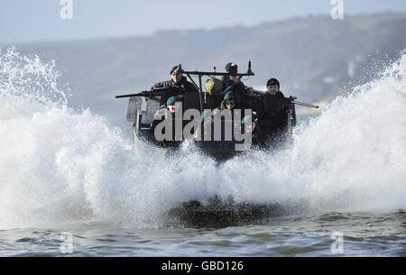 The latest version of the Royal Marines Offshore Raiding Craft (ORC ...