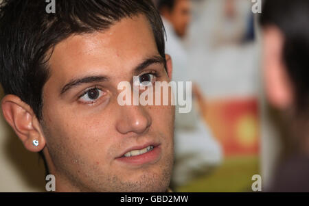 Surrey cricketer Jade Dernbach during the Media open Evening at the ...