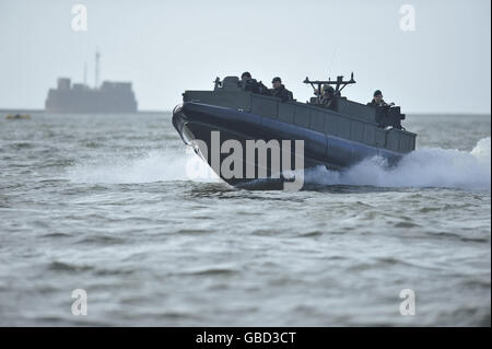 The latest variant of the Royal Marines Offshore Raiding Craft (ORC ...