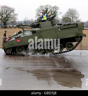 The 1000th Warrior Infantry Fighting Vehicle to be repaired, rebuilt ...