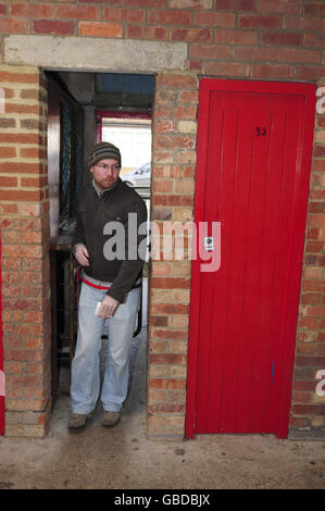 Football fans in the Arthur Wait Stand at Selhurst Park Stock Photo - Alamy