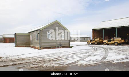 General view of Westdown Camp at Tilshead on Salisbury Plain, Wiltshire ...