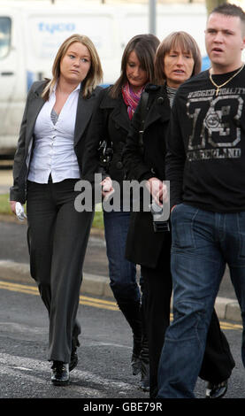 Kayleigh Ann Goodwin, 18, arrives at Burnley Crown Court where she was ...
