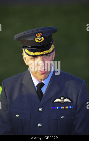 RAF Group Captain In Uniform Stock Photo - Alamy