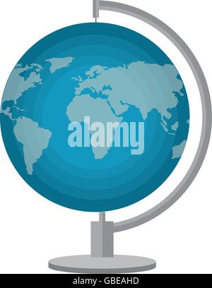 World earh map isolated icon Stock Vector Image & Art - Alamy