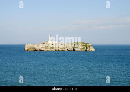 La Isla de Mouro, Island, Mediterranean Sea, Santander, Cantabria ...