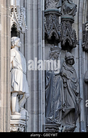 The facade of the Cologne Cathedral Stock Photo - Alamy