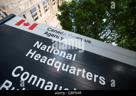 National headquarters of Canada Revenue Agency is pictured at Connaught ...