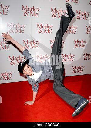 Marley And Me Premiere - London. George Sampson arriving for the ...