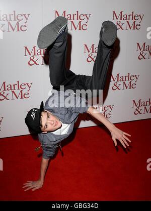 Marley And Me Premiere - London. George Sampson arriving for the ...