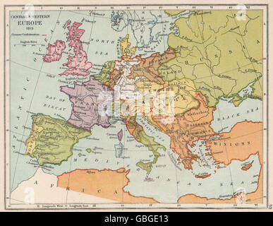 Map of Netherlands in Europe Stock Photo - Alamy