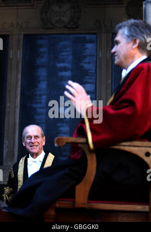 New Edinburgh University rector Stock Photo - Alamy
