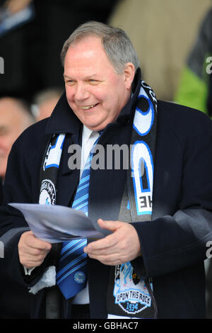 Peterborough United Director of Football Barry Fry with wife Kristine ...