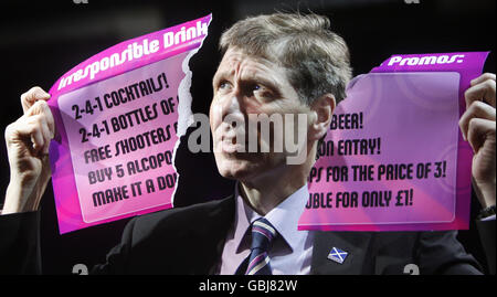 Irresponsible drinks promotion campaign launch Stock Photo - Alamy