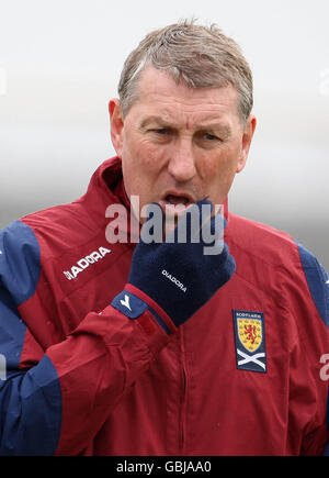 Scotland assistant coach Terry Butcher during the SFA Launch to Support ...