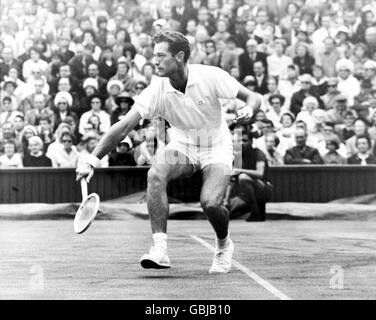 Tennis - Wimbledon Championships - Michael Sangster v Ken Fletcher ...