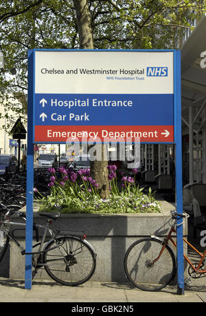 Chelsea and Westminster Hospital- stock Stock Photo - Alamy