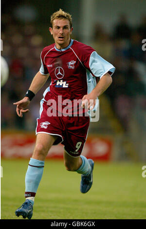 Soccer - Friendly - Scunthorpe United v Rangers. Steve Torpey ...