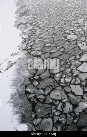 Ice sheets, Sweden, Europe Stock Photo - Alamy