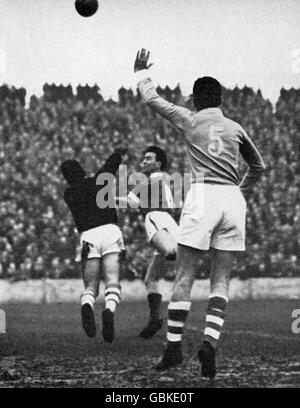 1958 World Cup Qualifying match at Wembley Stadium. England 5 v ...