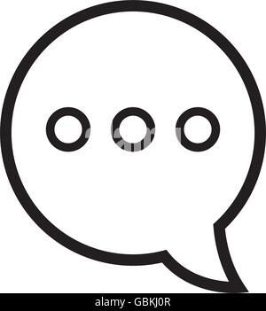 Chat bubble speakbox icon vector illustration graphic design Stock ...