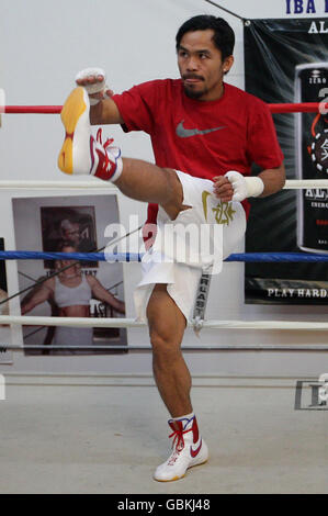 Boxing - Manny Pacquiao - Training Session - IBA Gym. Manny Pacquiao ...