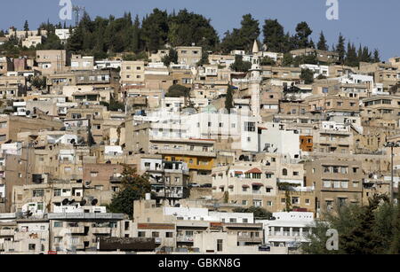 The City of Salt in the west of Amann in Jordan in the middle east ...