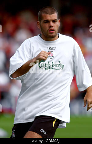 Soccer - Friendly - Wrexham v Liverpool Stock Photo - Alamy