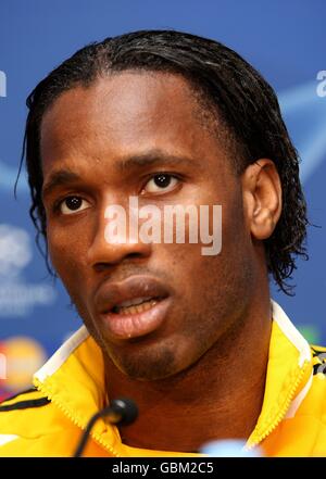 Chelsea's Didier Drogba during the Champions League second leg first ...