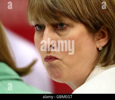 jacqui smith mp home secretary labour conference 08 Stock Photo - Alamy