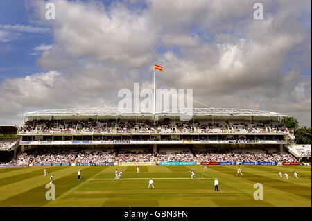 General view of the grandstand at Lord's Stock Photo - Alamy