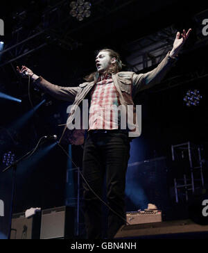 Kasabian perform at the Main stage on day two of TRNSMT Festival 2026 ...