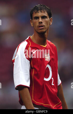 Soccer - Amsterdam Tournament - Arsenal v River Plate. Juan Fernandez ...