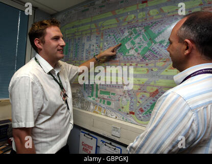 Heathrow Airport Feature. Airside Operations Duty Manager Mark Sandford ...