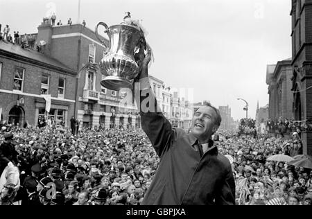 West Bromwich Albion v Everton -1968 FA Cup Final Stock Photo - Alamy