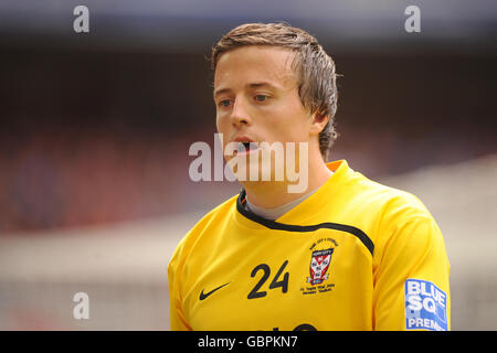 Michael Ingham, York City goalkeeper Stock Photo - Alamy