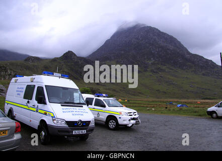 RAF Mountain Rescue Vehicles Stock Photo - Alamy