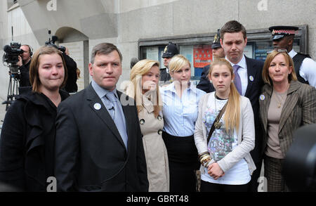 George Kinsella (left), the father of murdered teenager Ben Kinsella ...