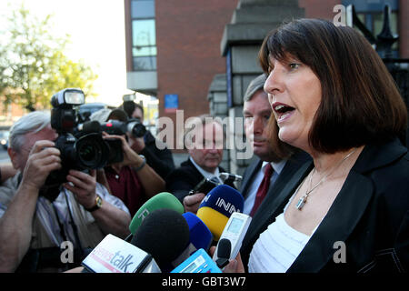 Government PR consultant Monica Leech pictured with husband John ...